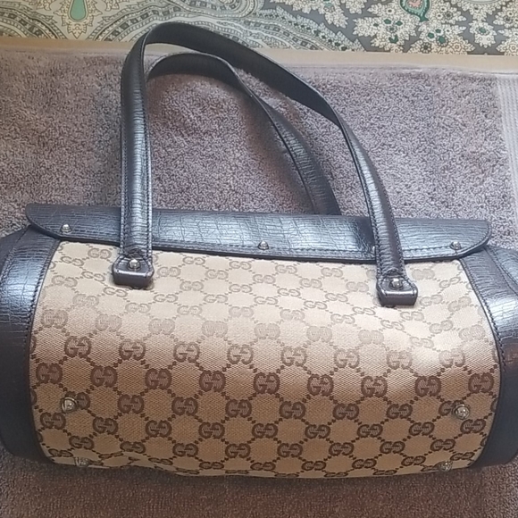 Gucci | Bags | Gucci Print Hot Dog Purse | Poshmark